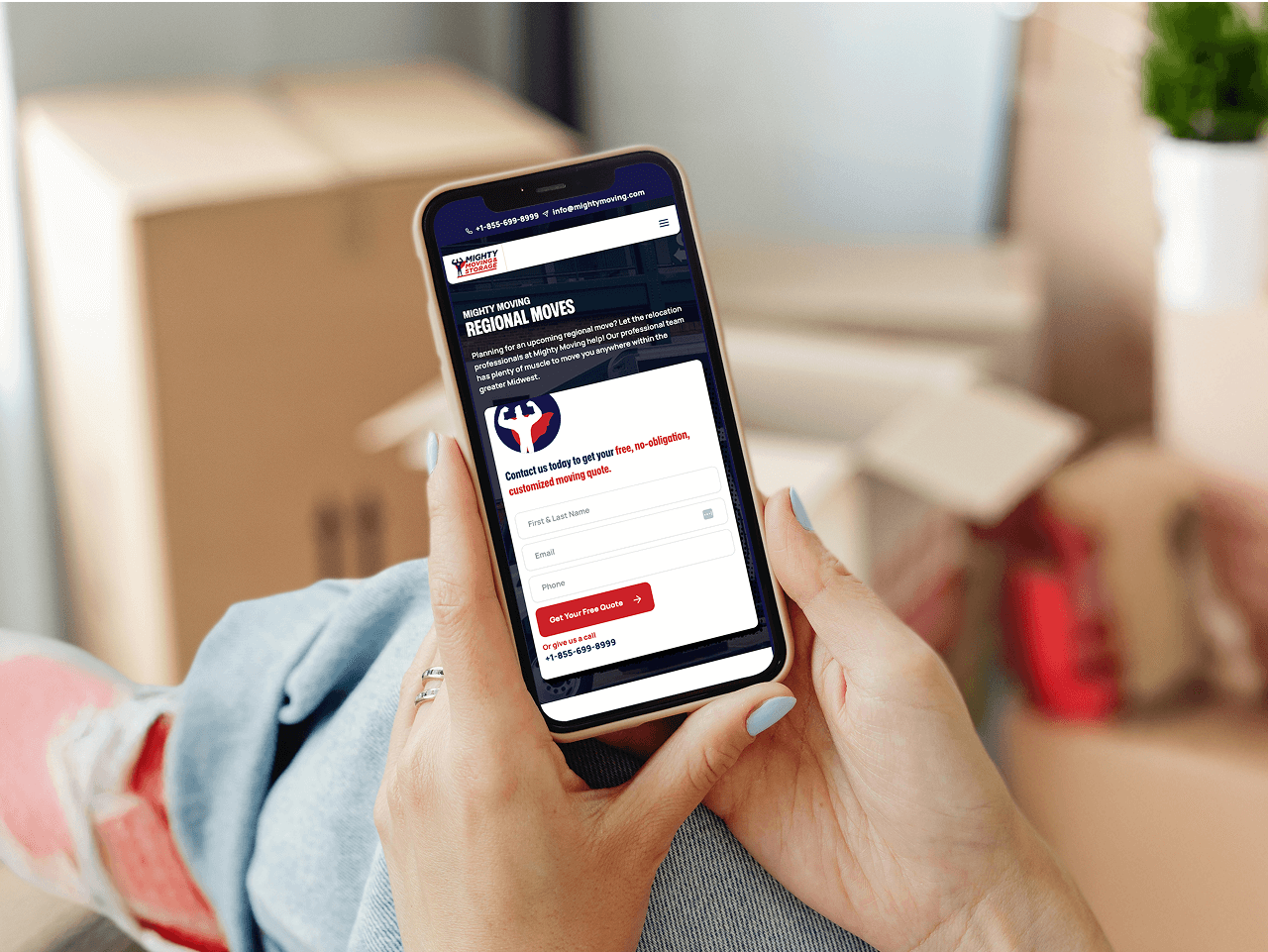 Mighty Moving | Zealth Digital Marketing